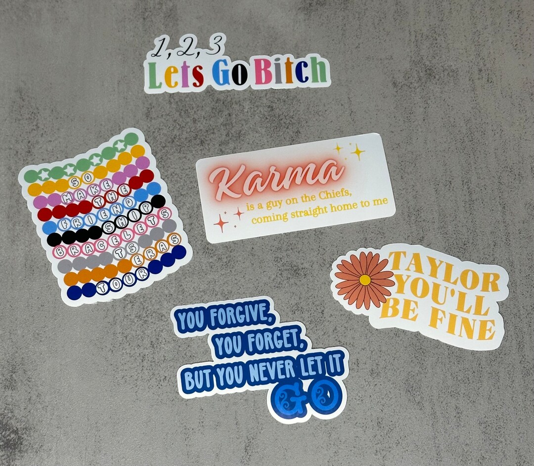 Eras Tour Stickers - Etsy