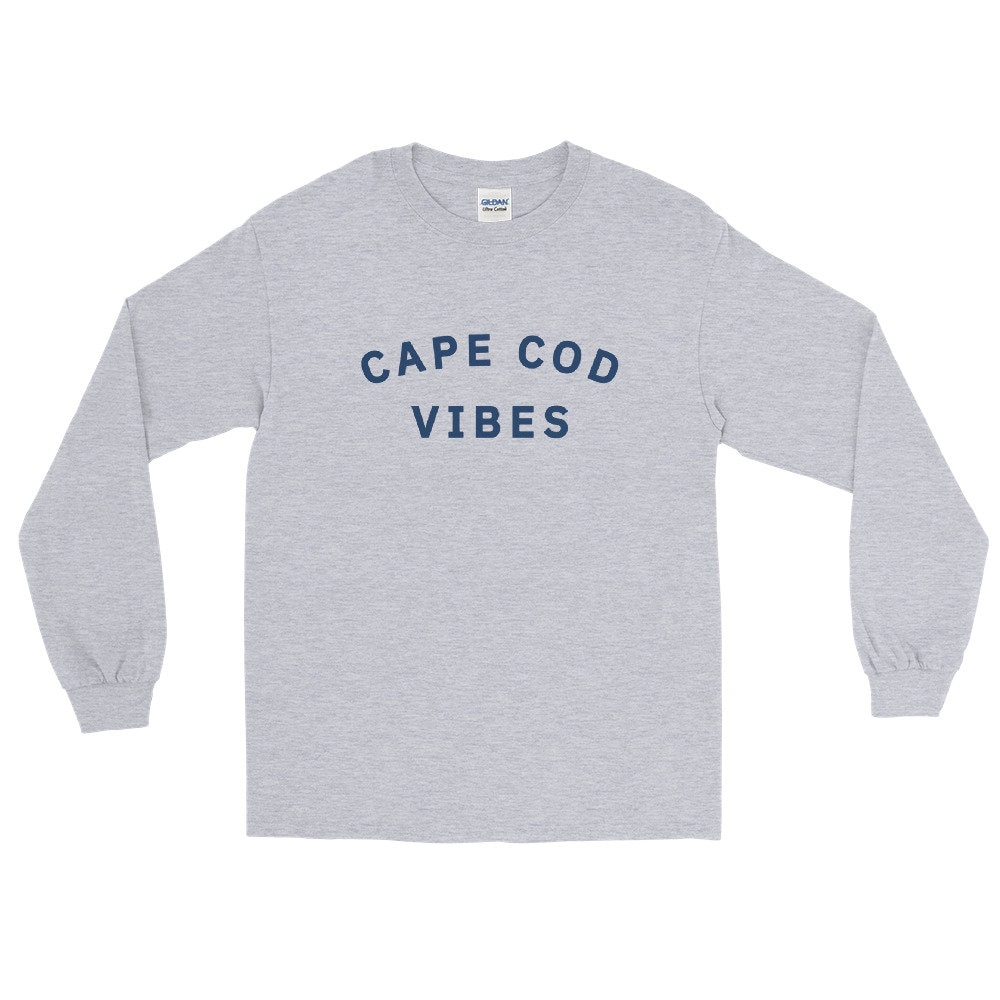 Cape Cod Vibes Long Sleeve Shirt Cape Cod Long Sleeve Shirt - Etsy