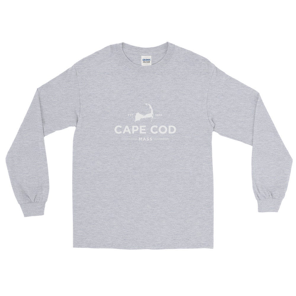 Cape Cod Mass Long Sleeve T-shirt, Cape Cod Long Sleeve Shirt, Cape Cod ...