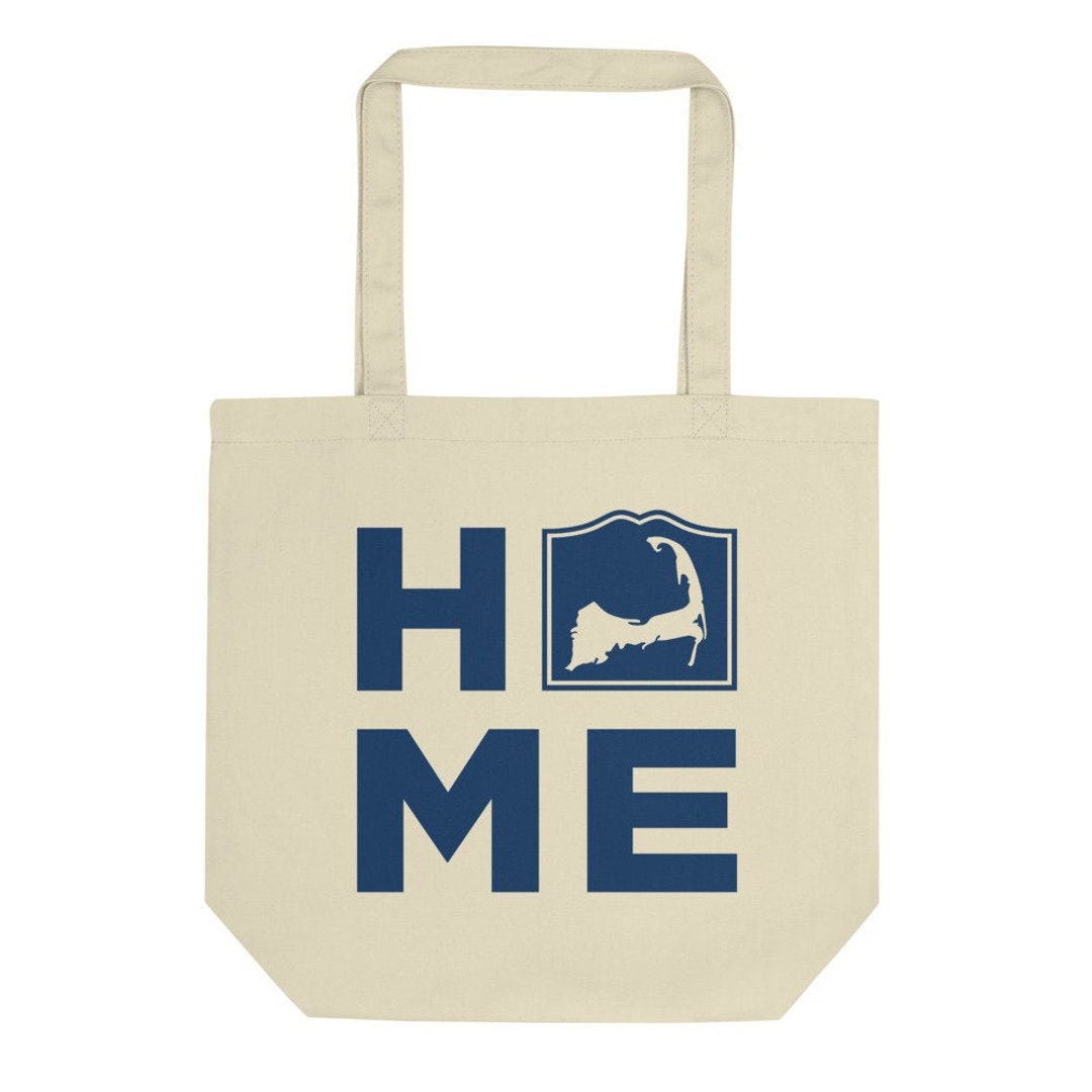 Cape Cod HOME Tote Bag, Cape Cod Mass Tote Bag, Cape Cod MA Bag, Cape ...