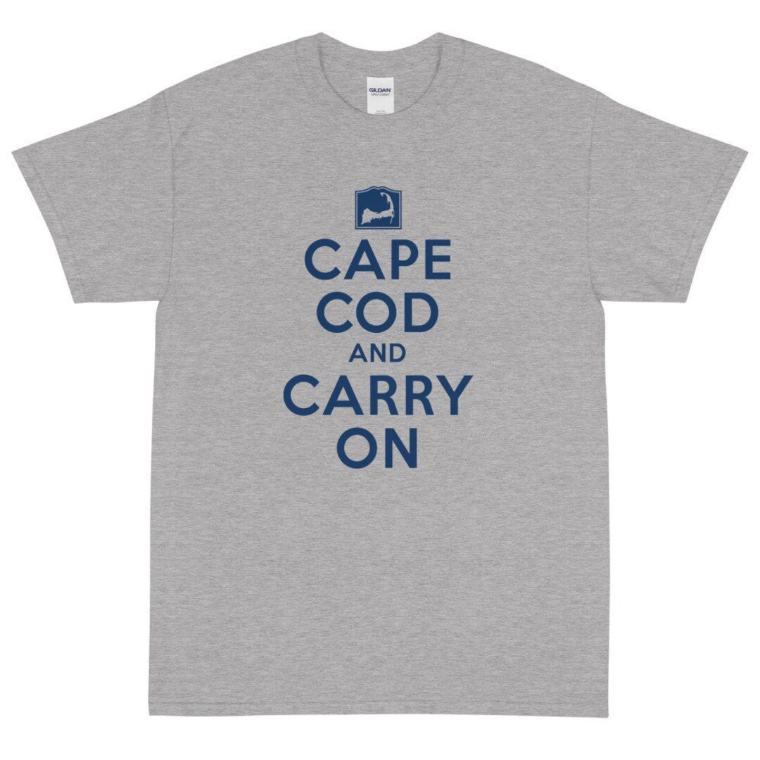 Cape Cod and Carry on Short Sleeve T-shirt, Cape Cod Tshirts, Cape Cod ...