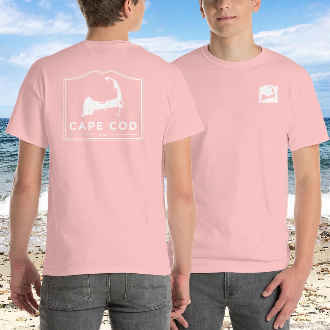 Cape Cod Mass Short-sleeve T-shirt, Cape Cod MA T Shirt, Cape Cod Tee ...