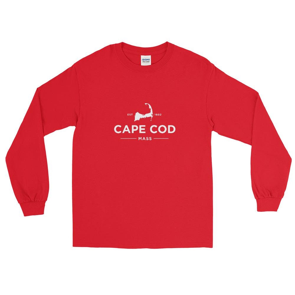 Cape Cod Mass Long Sleeve T-shirt, Cape Cod Long Sleeve Shirt, Cape Cod ...