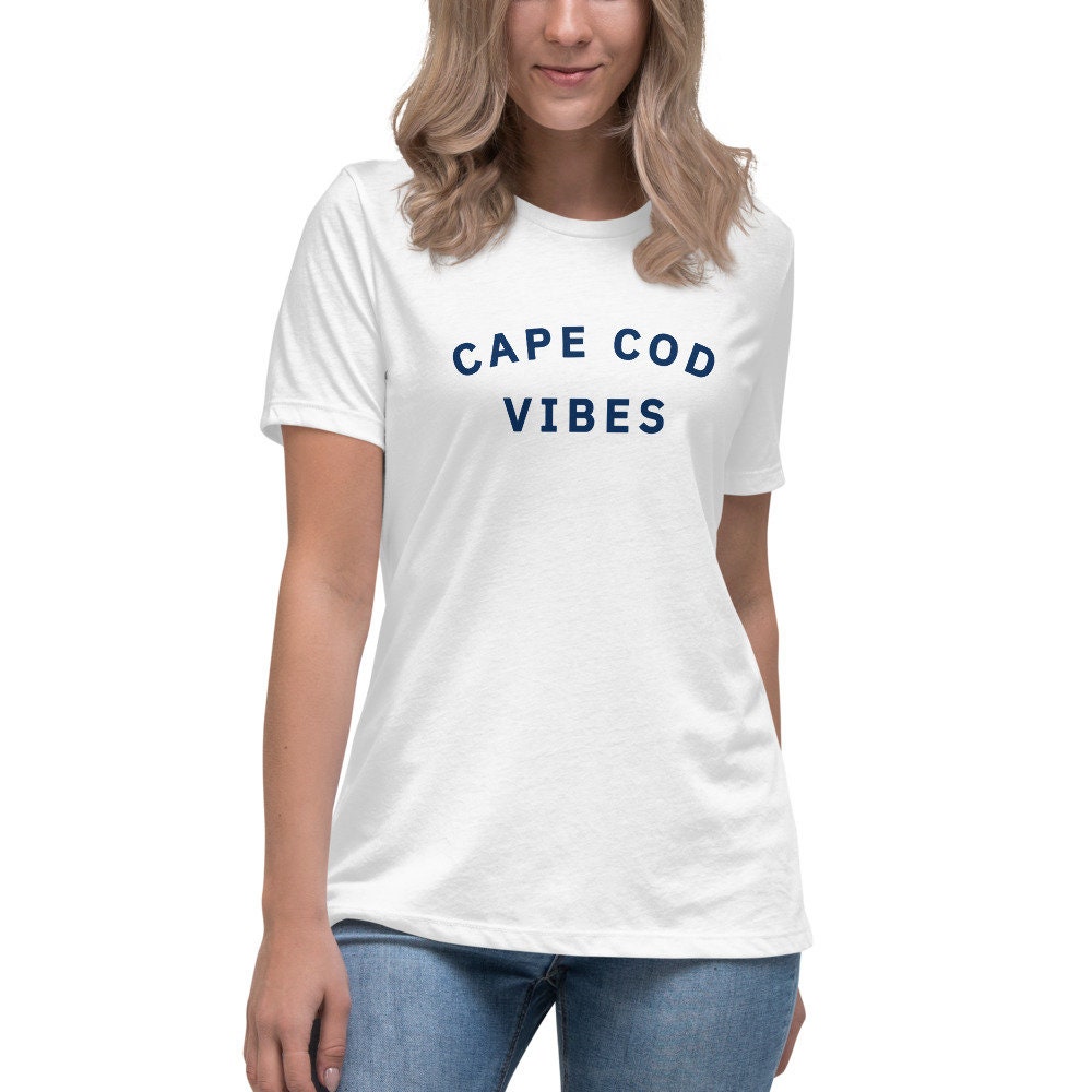 Cape Cod Vibes Women's Relaxed T-shirt Cape Cod - Etsy