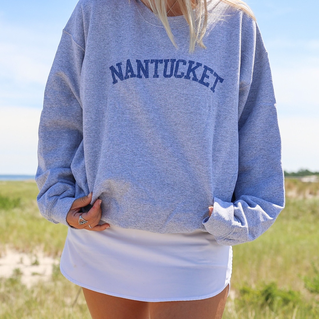 Nantucket Sweatshirt, Nantucket Mass Sweatshirt, Nantucket Gift ...