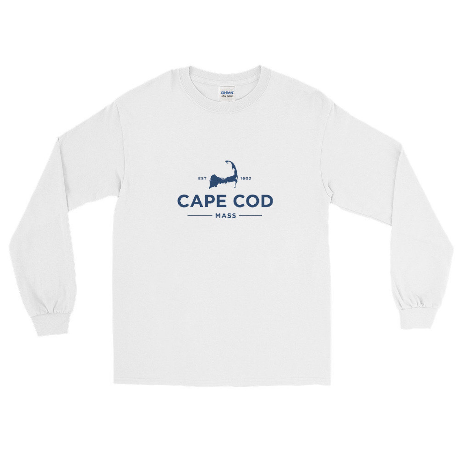 Cape Cod Mass Long Sleeve T-shirt, Cape Cod Long Sleeve Shirt, Cape Cod ...