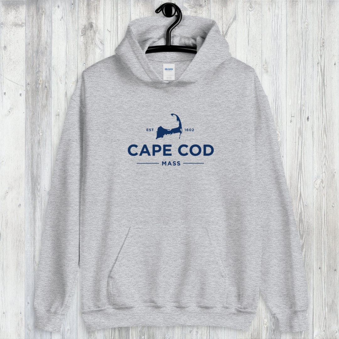 Cape Cod Mass Hoodie Sweatshirt, Cape Cod MA Hoodies, Cape Cod ...