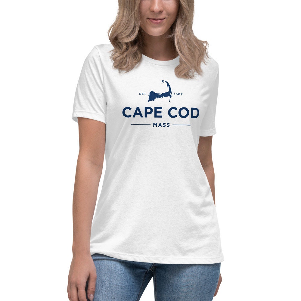 Cape Cod Women's T Shirt, Cape Cod Mass Women's Relaxed T-shirt, Women ...