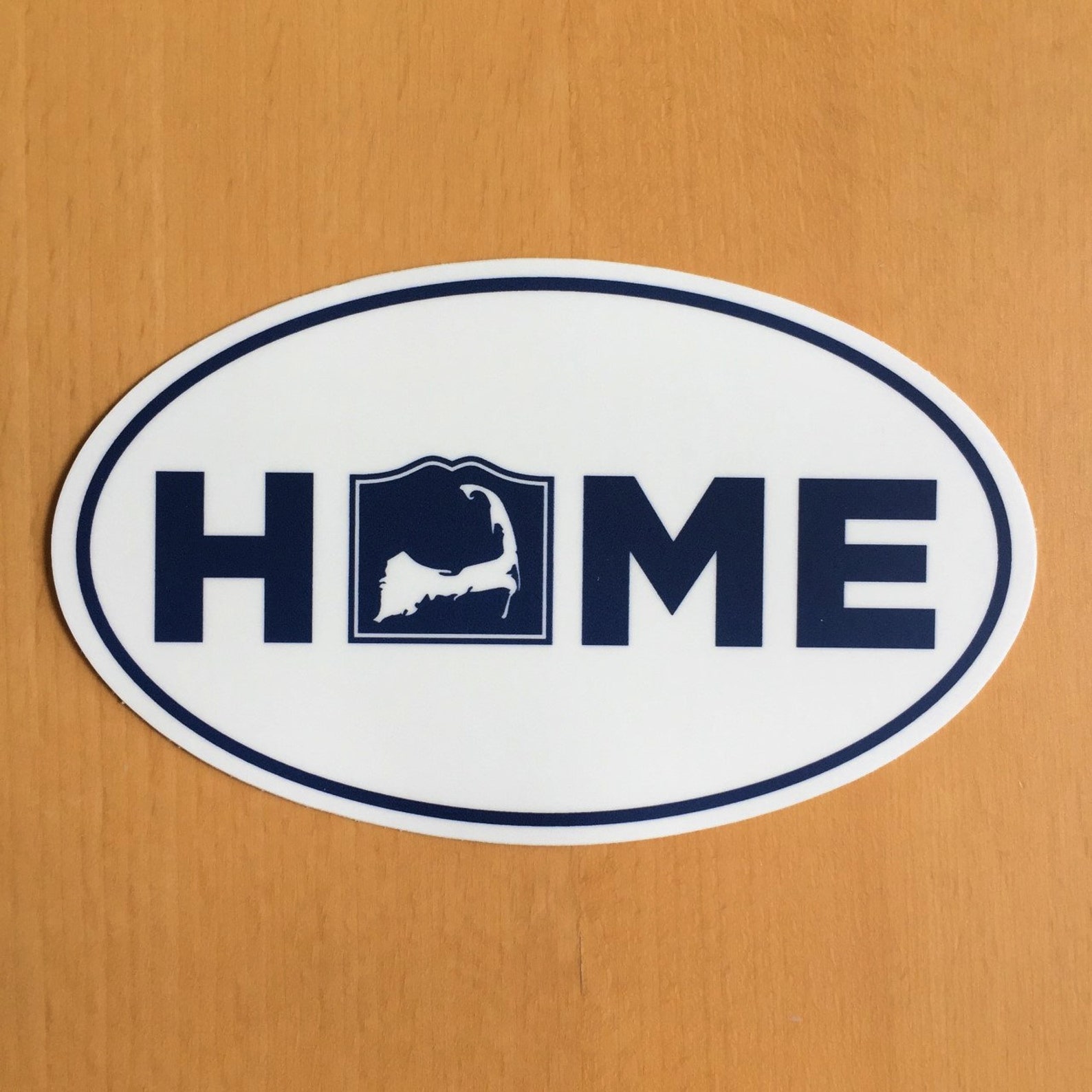 Cape Cod Sticker Cape Cod HOME Oval Sticker Cape Cod Decal - Etsy