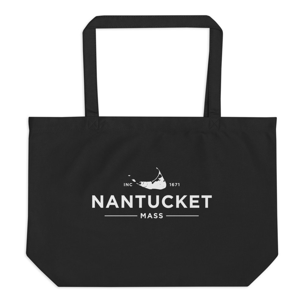 Nantucket Large Tote Bag, Nantucket Mass Tote Bag, Nantucket Grocery ...
