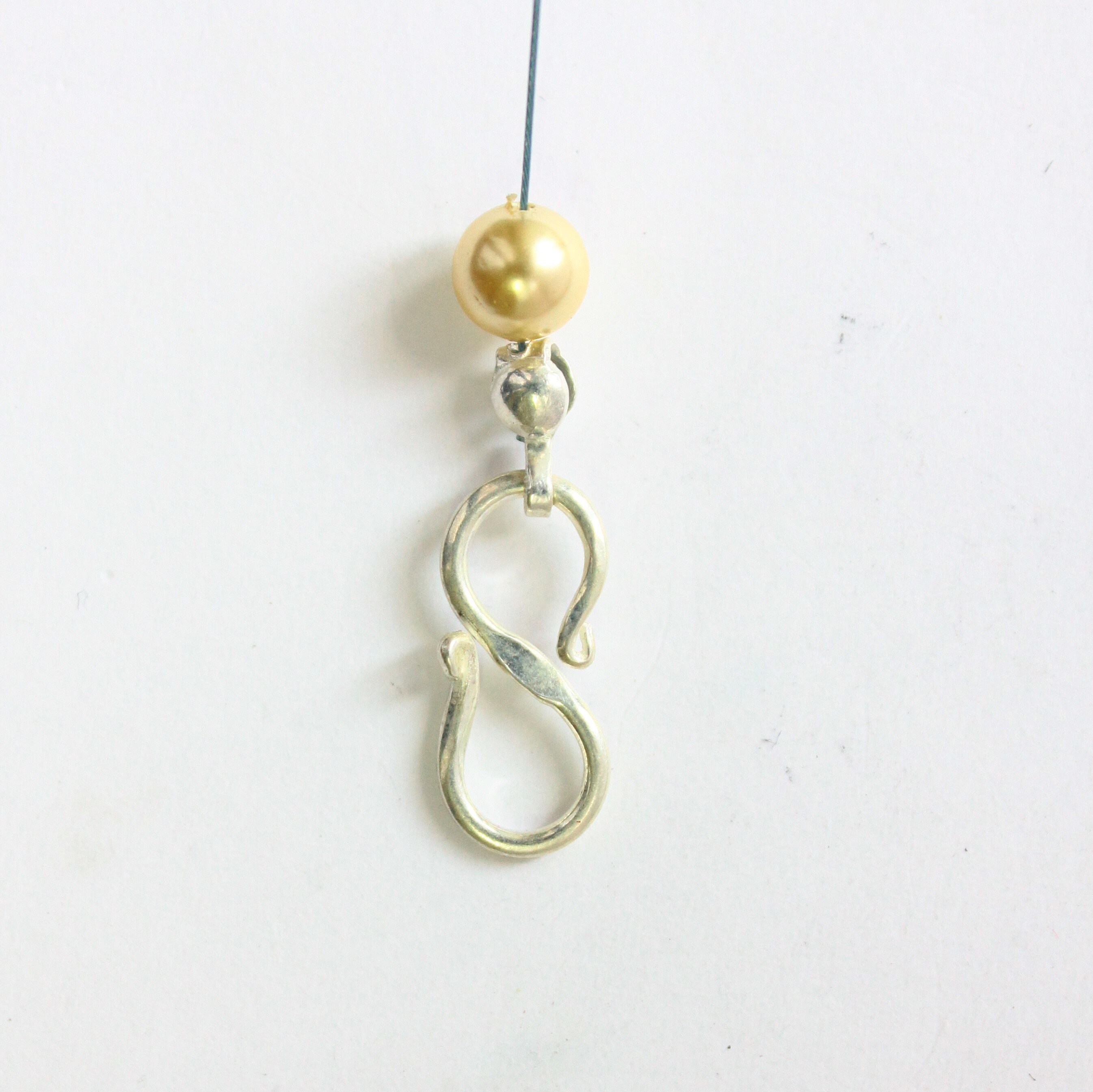 Crimp Bead Tips Silver Plated Single Loop Silver Clamshell - Etsy