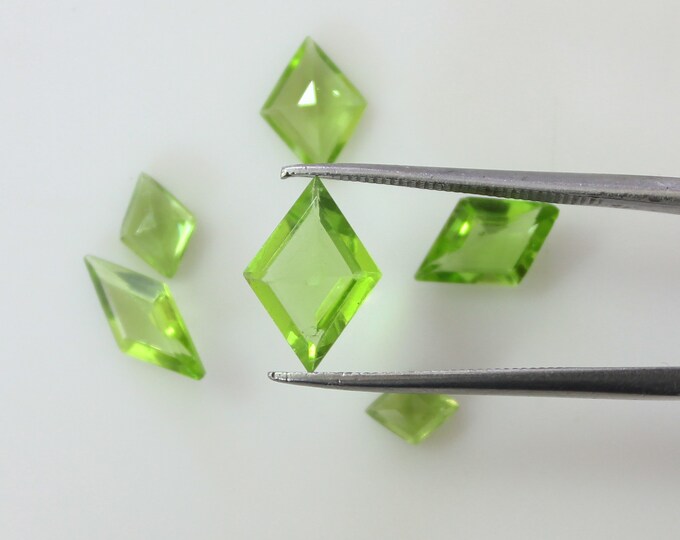 Natural Peridot Kite Shape Faceted Loose Gemstone AAA Quality ...