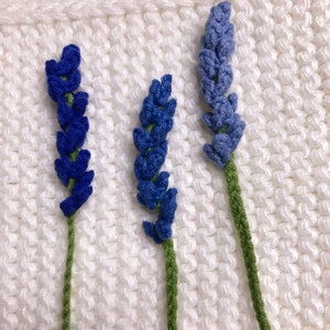 Bluebonnet Crochet Bookmark, Set of 3, Texas Bluebonnets - Etsy