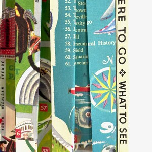 Chicago Tourist Map Art, Chicago Baby Gift, Hometown Print, Tourist Map ...