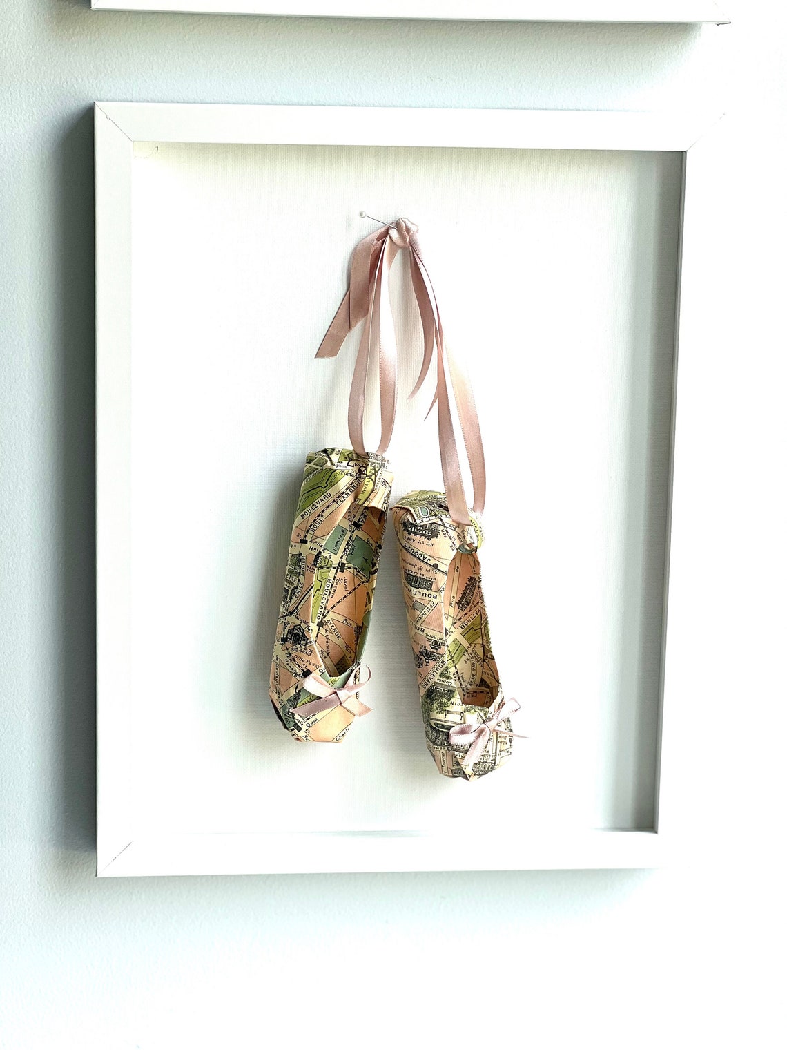 Paris Ballet Slipper Wall Art Ballerina Theme Nursery Dancer - Etsy