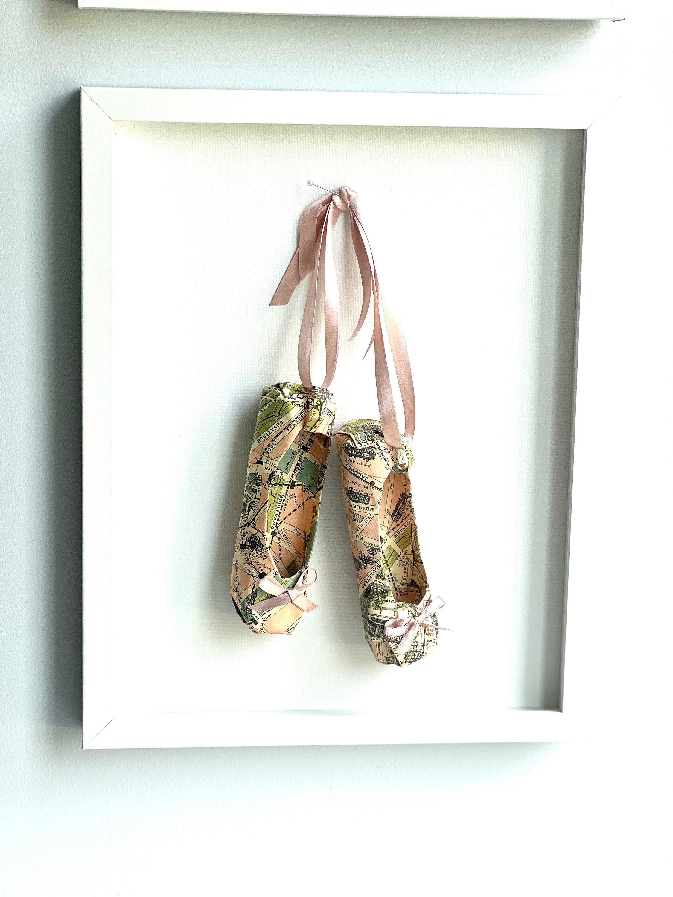 Paris Ballet Slipper Wall Art Ballerina Theme Nursery Dancer - Etsy