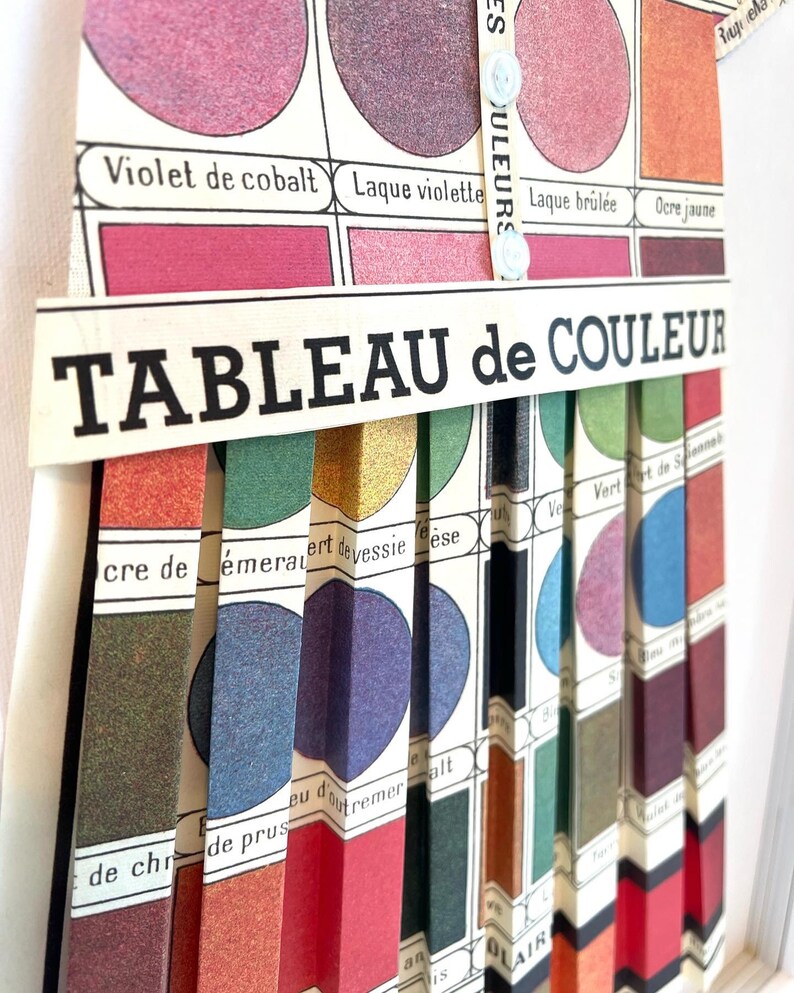 Paper Color Chart Map Dress Artsy New Mom Gift Gift for - Etsy