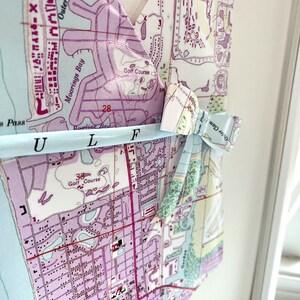Naples Florida Wall Art, Florida Bathing Suit Wall Hanging, Map Swim ...