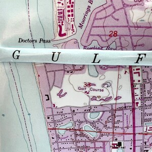 Naples Florida Wall Art, Florida Bathing Suit Wall Hanging, Map Swim ...