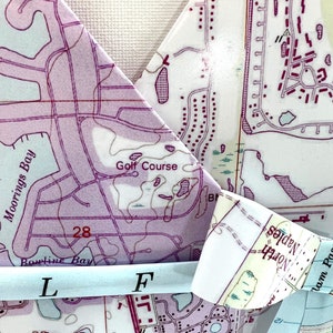 Naples Florida Wall Art, Florida Bathing Suit Wall Hanging, Map Swim ...