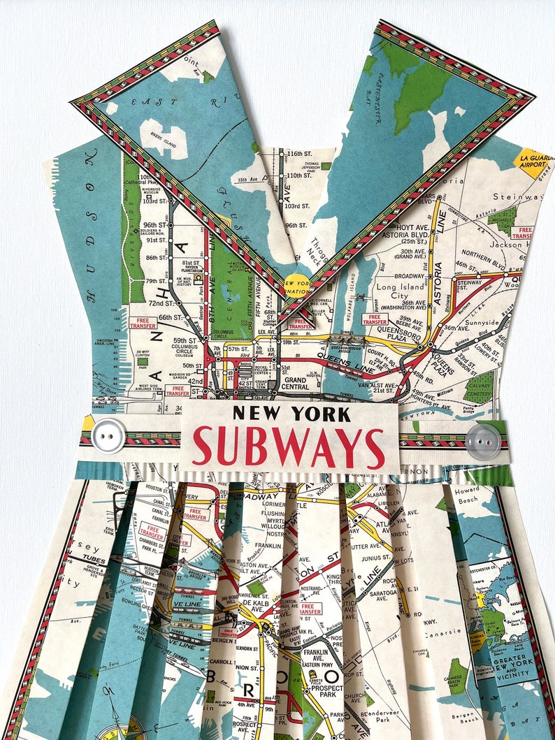New York Subway Map, New York Wall Art, New York Nursery, New York Map ...