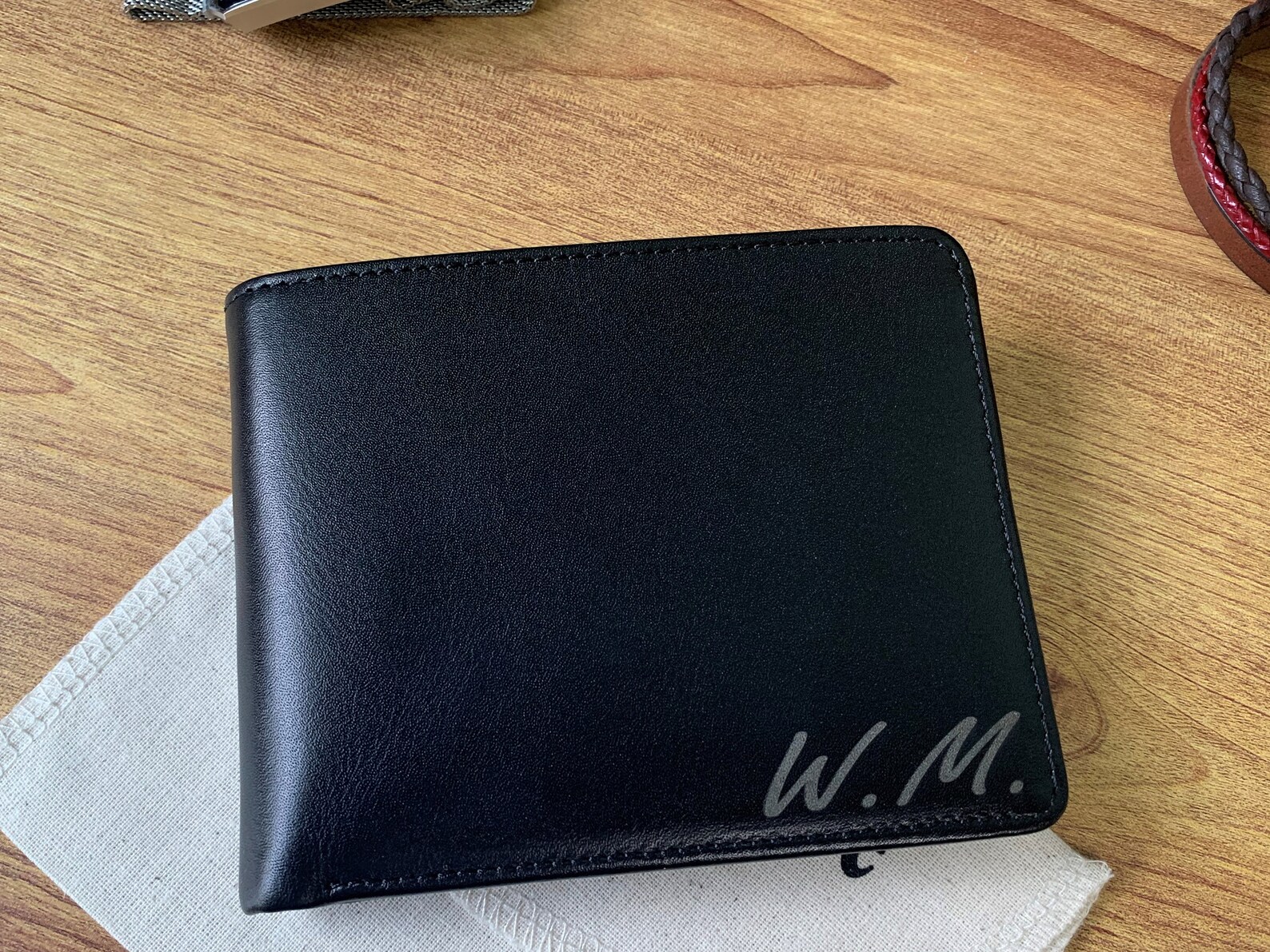 Personalized Leather Wallet Personalized wallet Personalized | Etsy