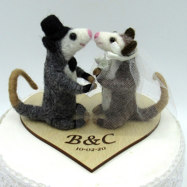Raccoon Cake Topper - Etsy