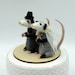 Possum Wedding Cake Topper Opossum Groom and Bride - Etsy