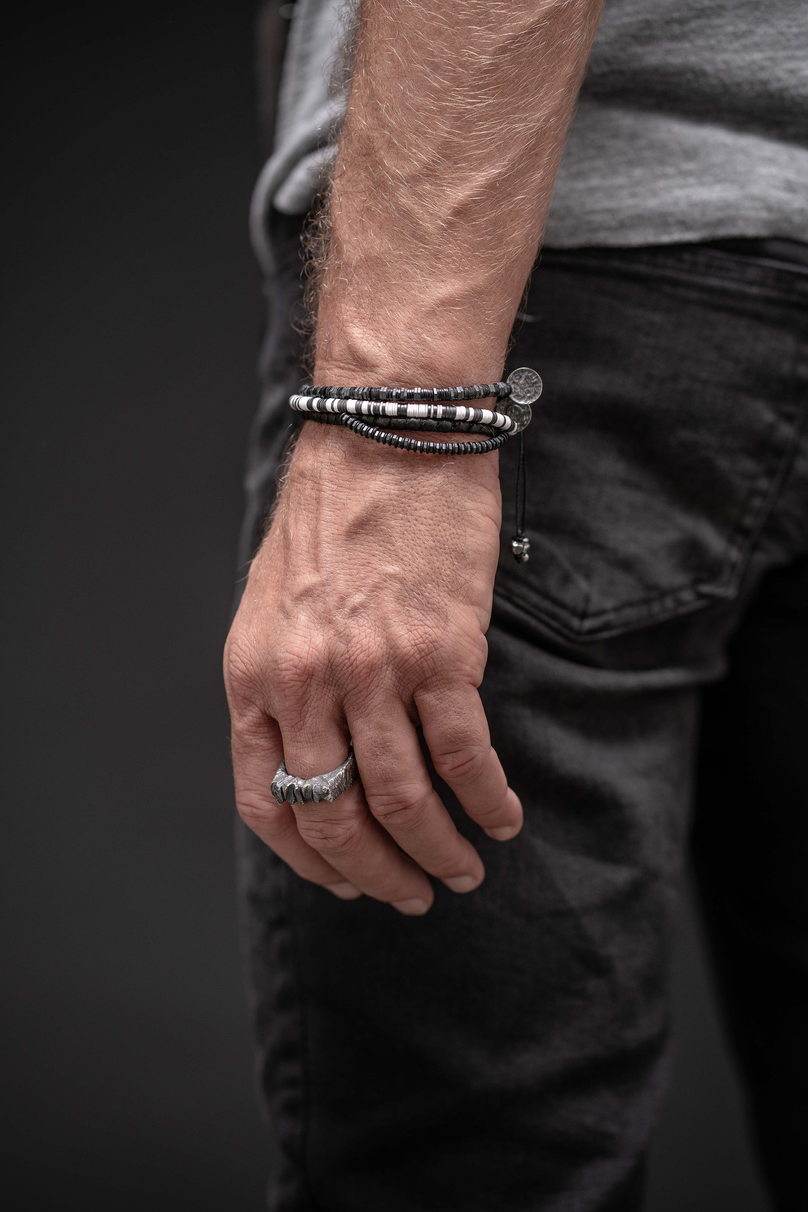 Custom Made Hand Carved Rough Textured Ring | Etsy