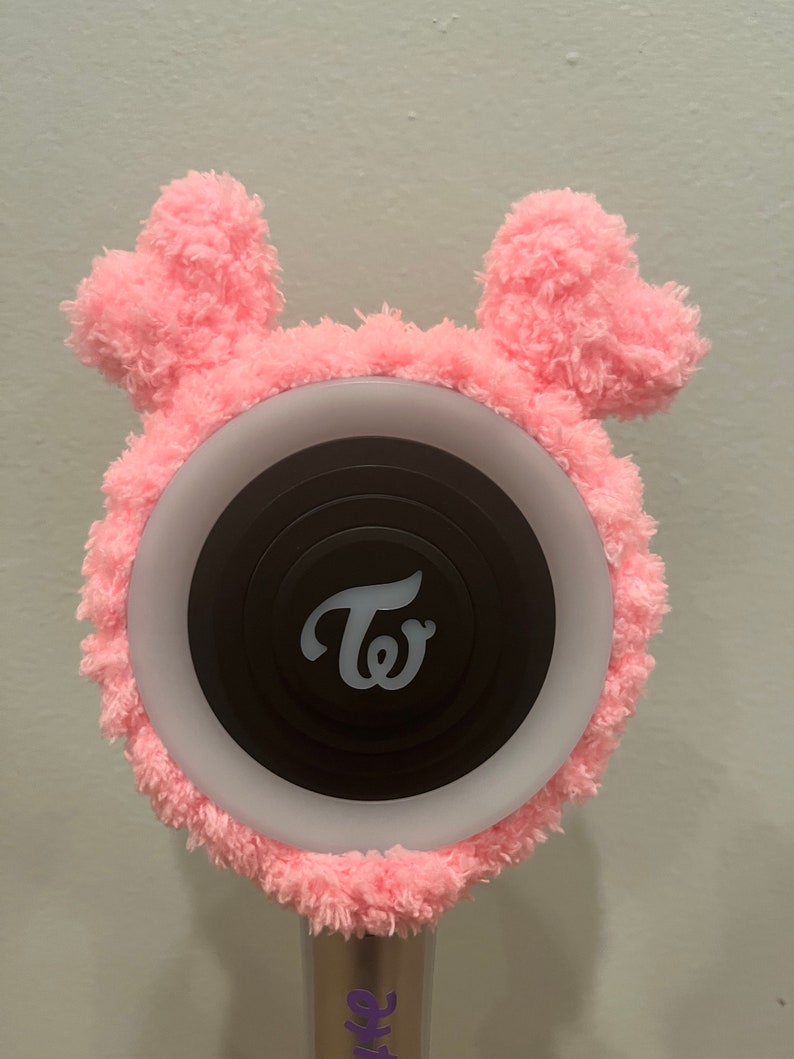 Crochet Twice Lovely Light Stick Plush Cover Collectible - Etsy