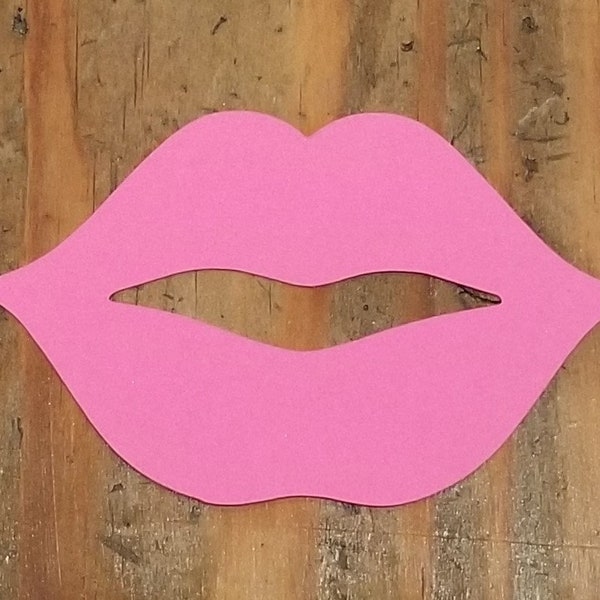 Lips Cut Out - Etsy