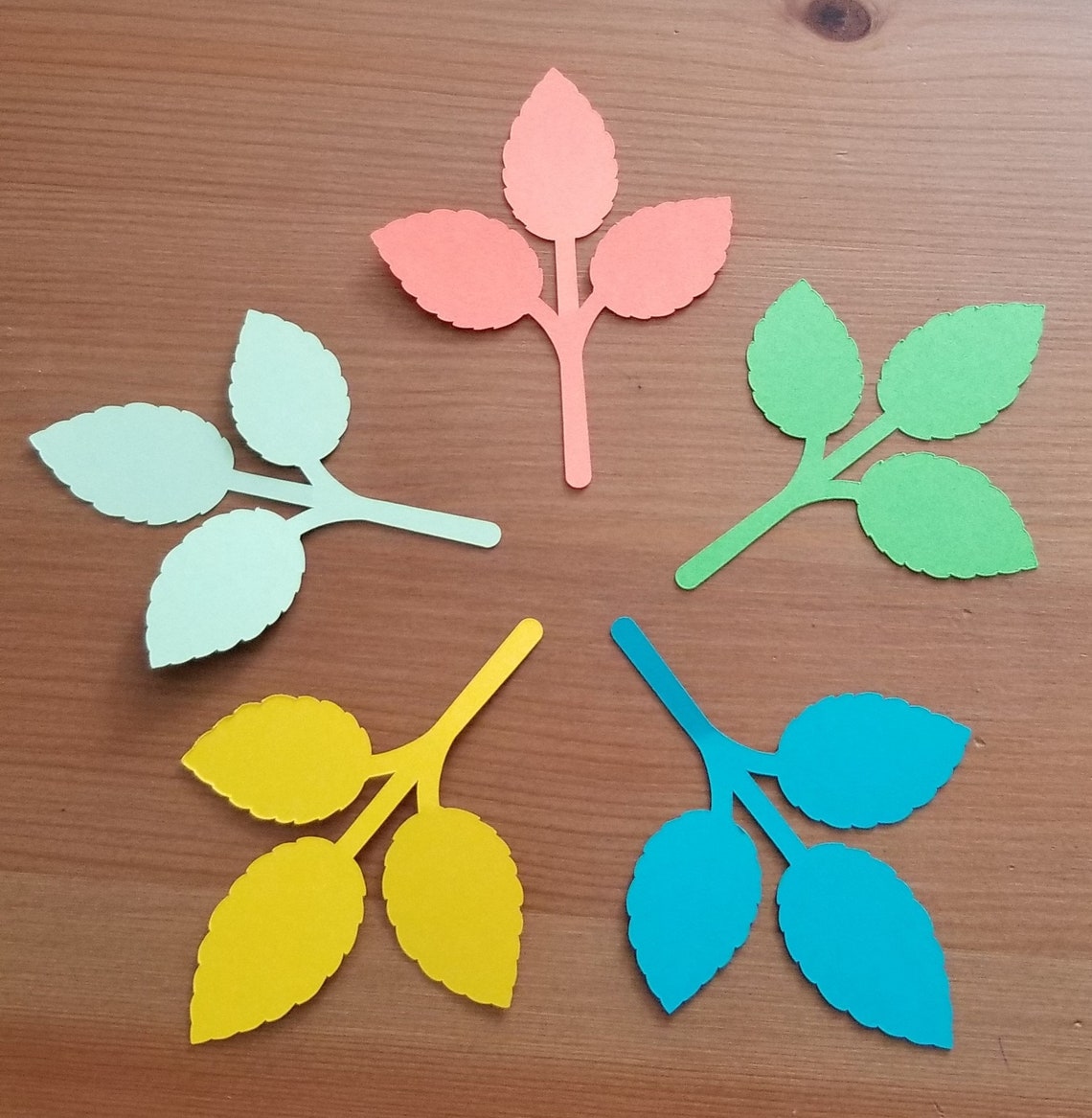 Three Leaf Cutouts - Etsy