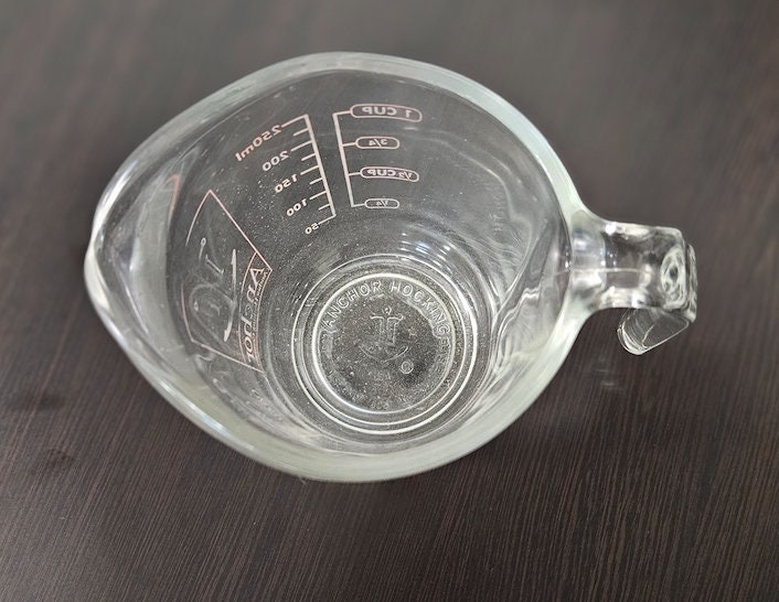 Anchor Hocking 1 Cup Measuring Cup - Etsy