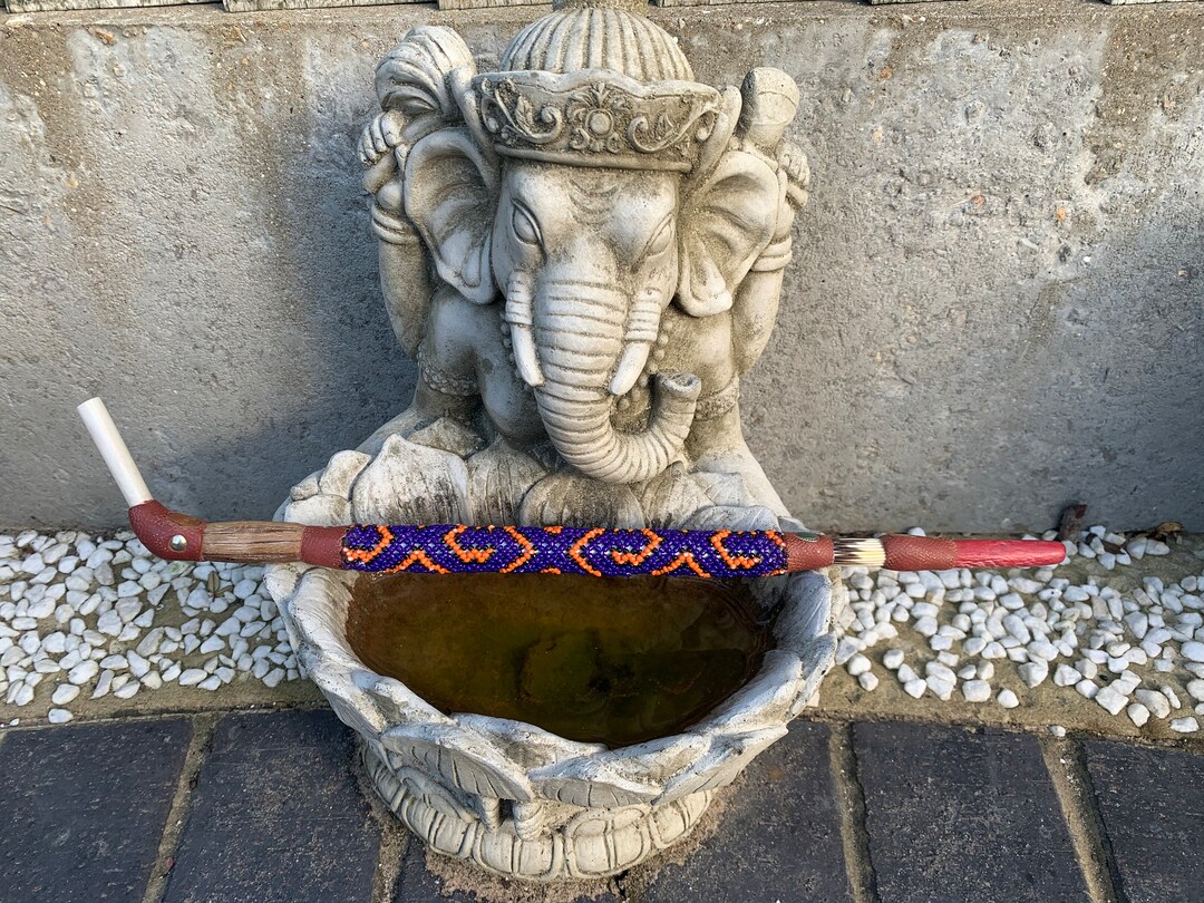 Blood Wood, Lama Bone & Porcupine Spine Straight Tepi From the Jungle ...