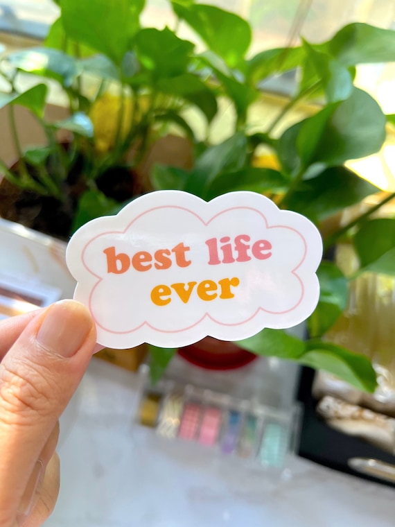 Best Life Ever Sticker JW Sticker Vinyl Sticker - Etsy