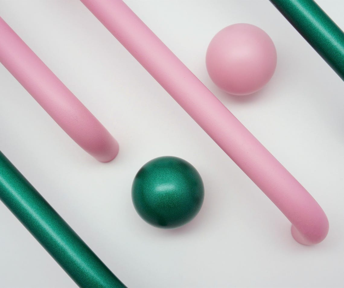 Kids Ball Knobs,green Pulls,children Knobs,colorful Handles,drawer ...