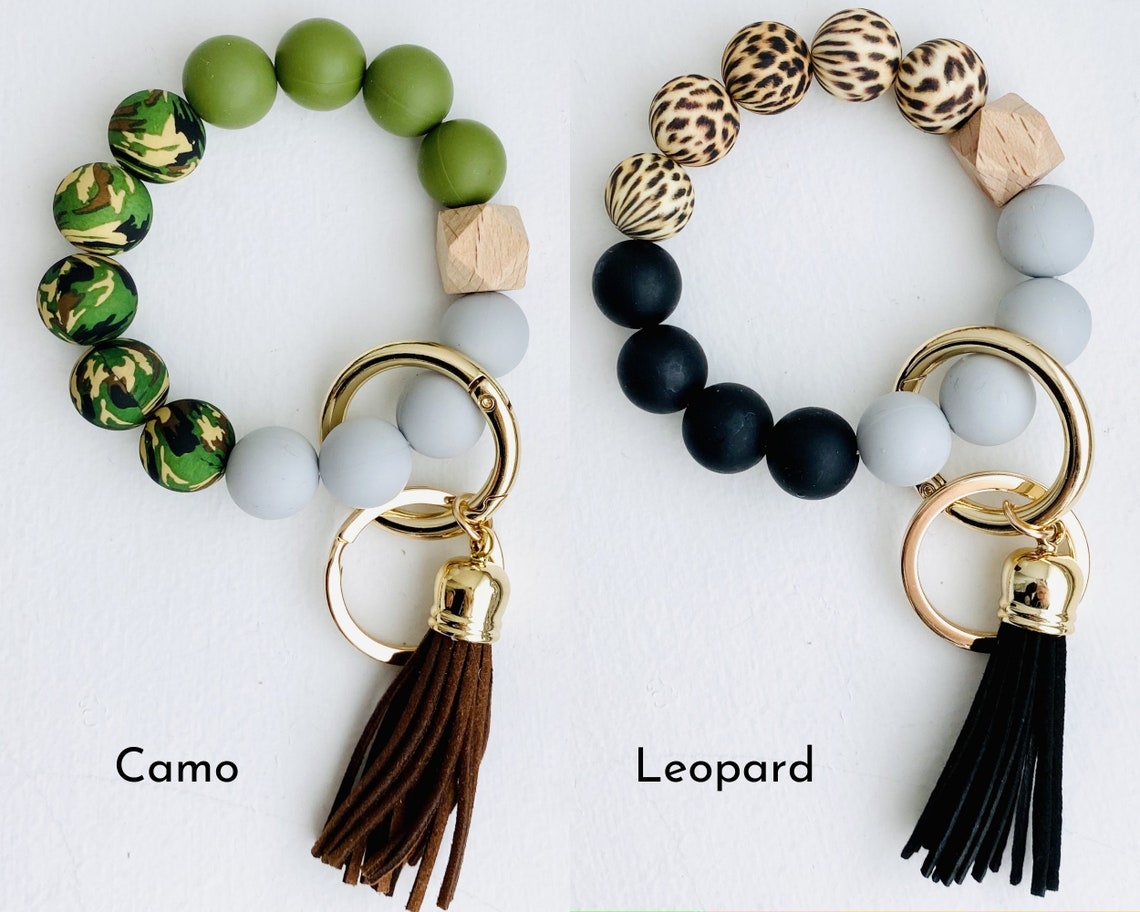 Bangle Key Ring Bracelet Key Chain Wristlet Keychain | Etsy