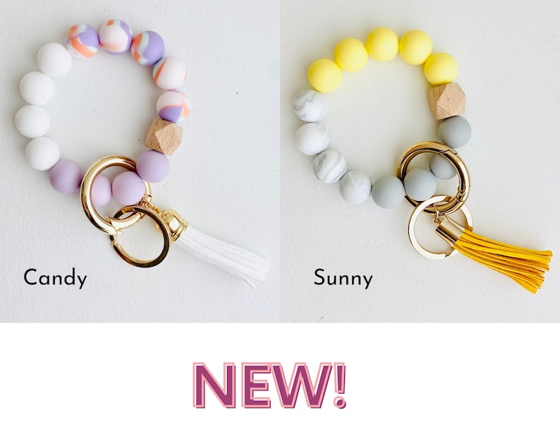 Bangle Key Ring Bracelet Key Chain Wristlet Keychain - Etsy