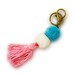 Boho Key Chain Pom Pom Key Chain Tassel Keychain Pouf - Etsy