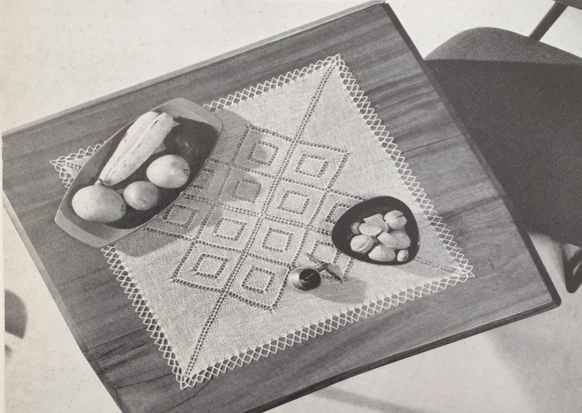 Vintage Knitting Downloadable Pattern Beautiful Lace Delicate Design ...