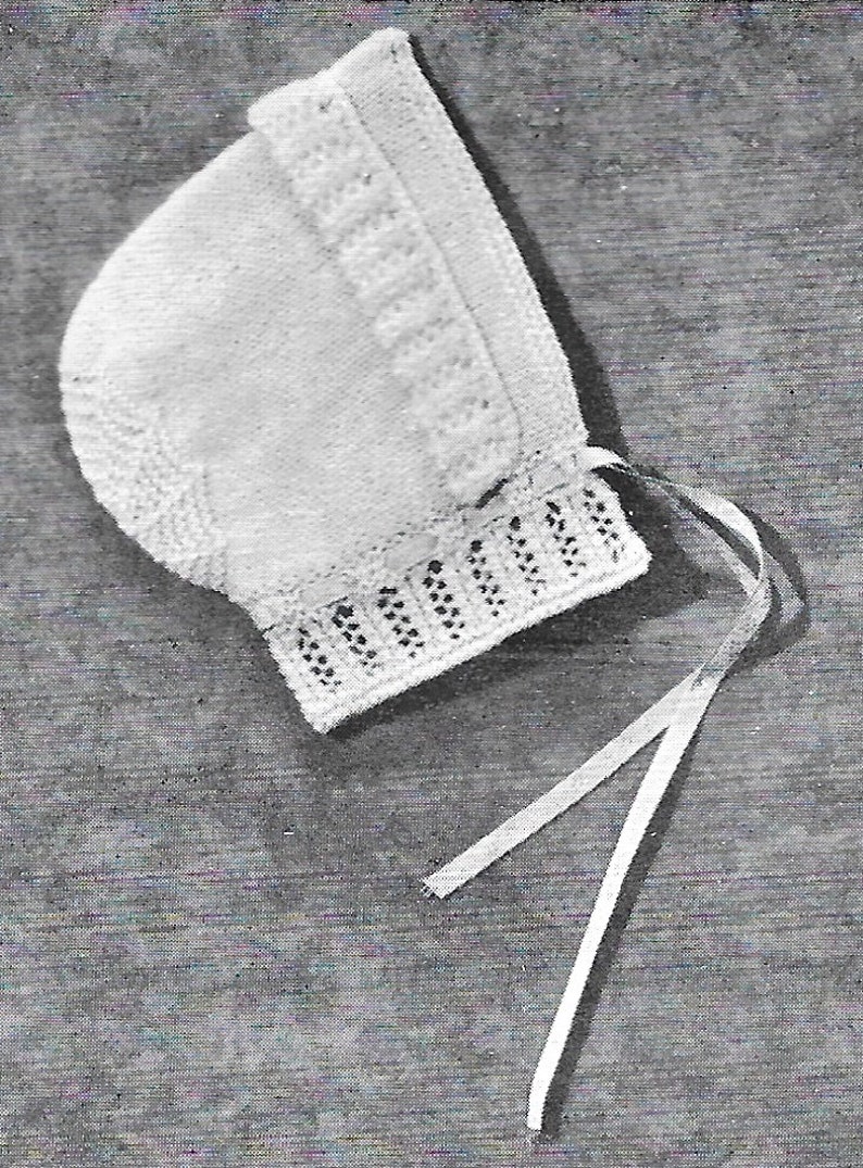 BONNETS BUNDLE - Vintage Patterns for Babies/ Newborn Boys & Girls ...