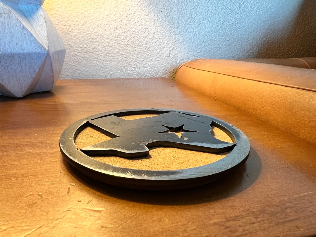Rustic Texas Coaster Set of 4 - Etsy