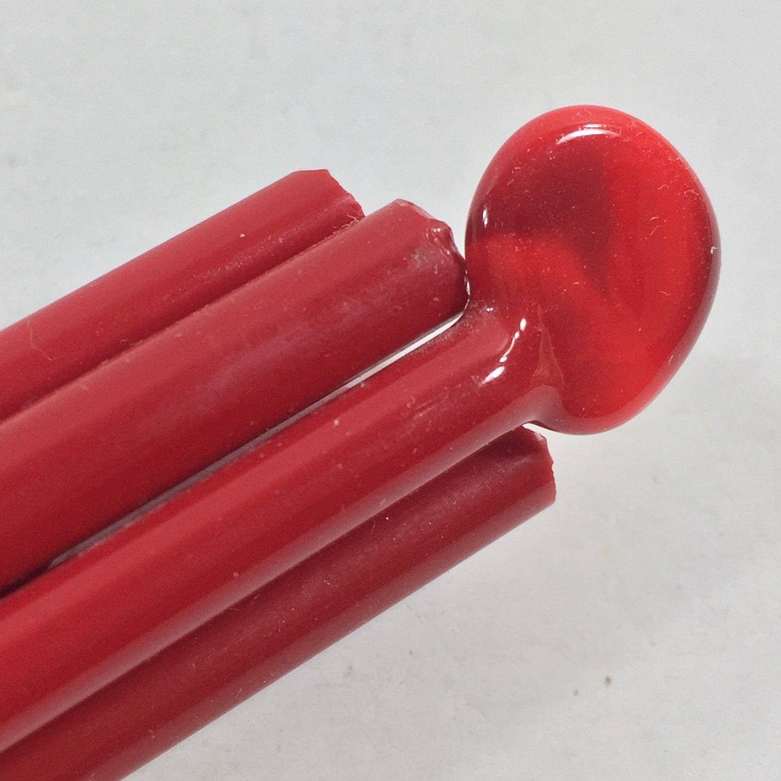 MEDIUM RED 432 Murano Glass 4-6mm Effetre Moretti Glass Rods - Etsy