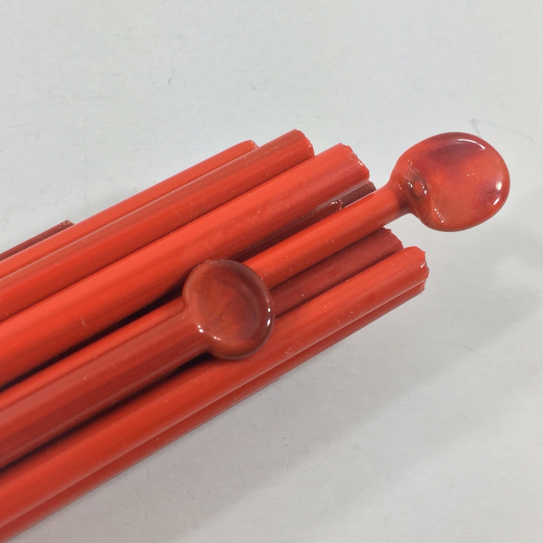 Materials Stained Glass Sculpting & Forming Sold per ONE rod Orange ...