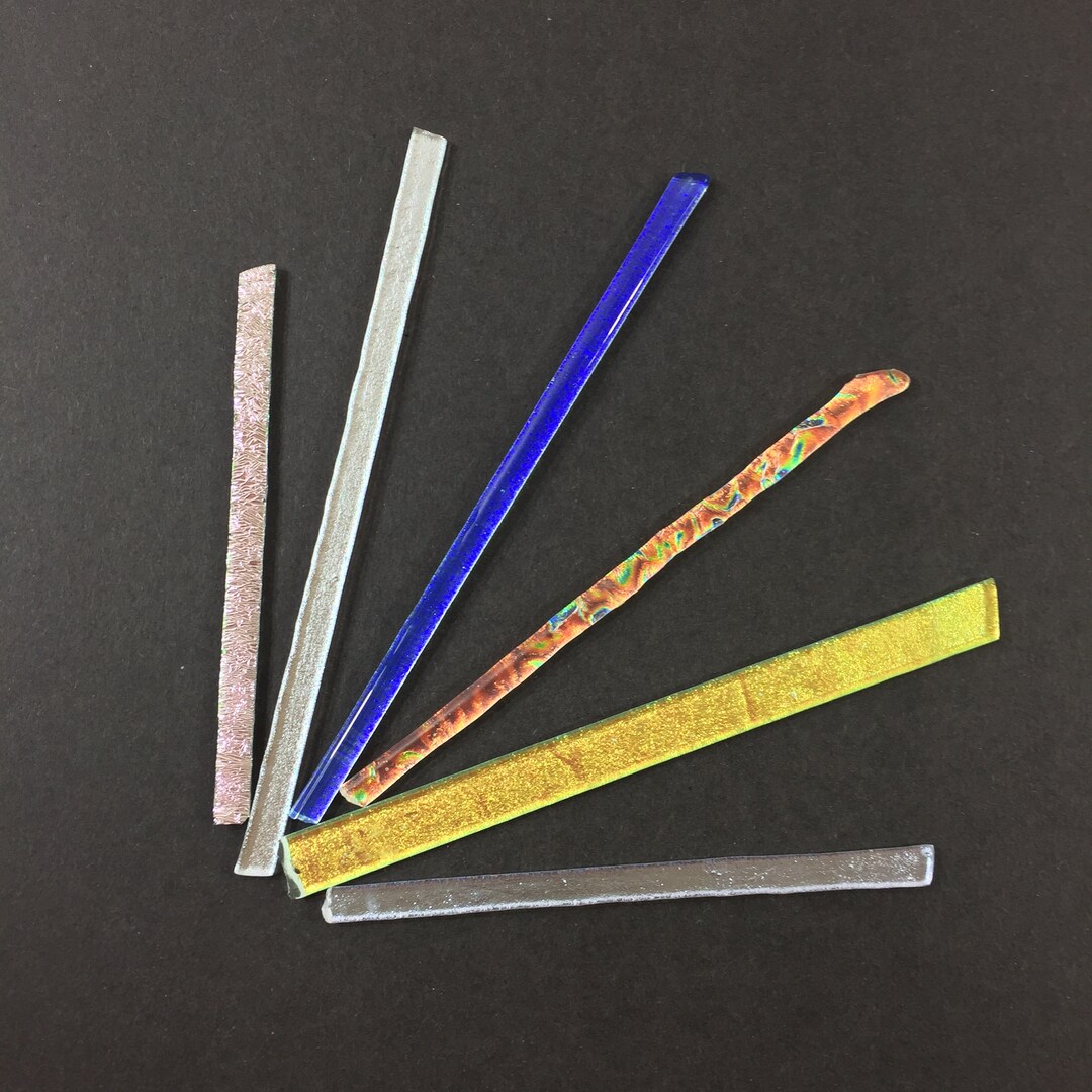 Dichroic Variety Color Pack 018 Effetre Moretti Glass Rods COE 104 ...
