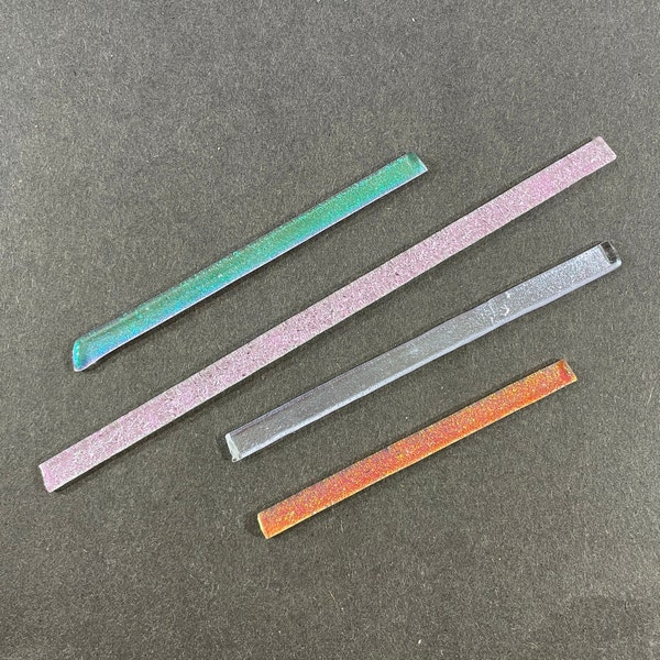 Dichroic Glass Jewelry - Etsy