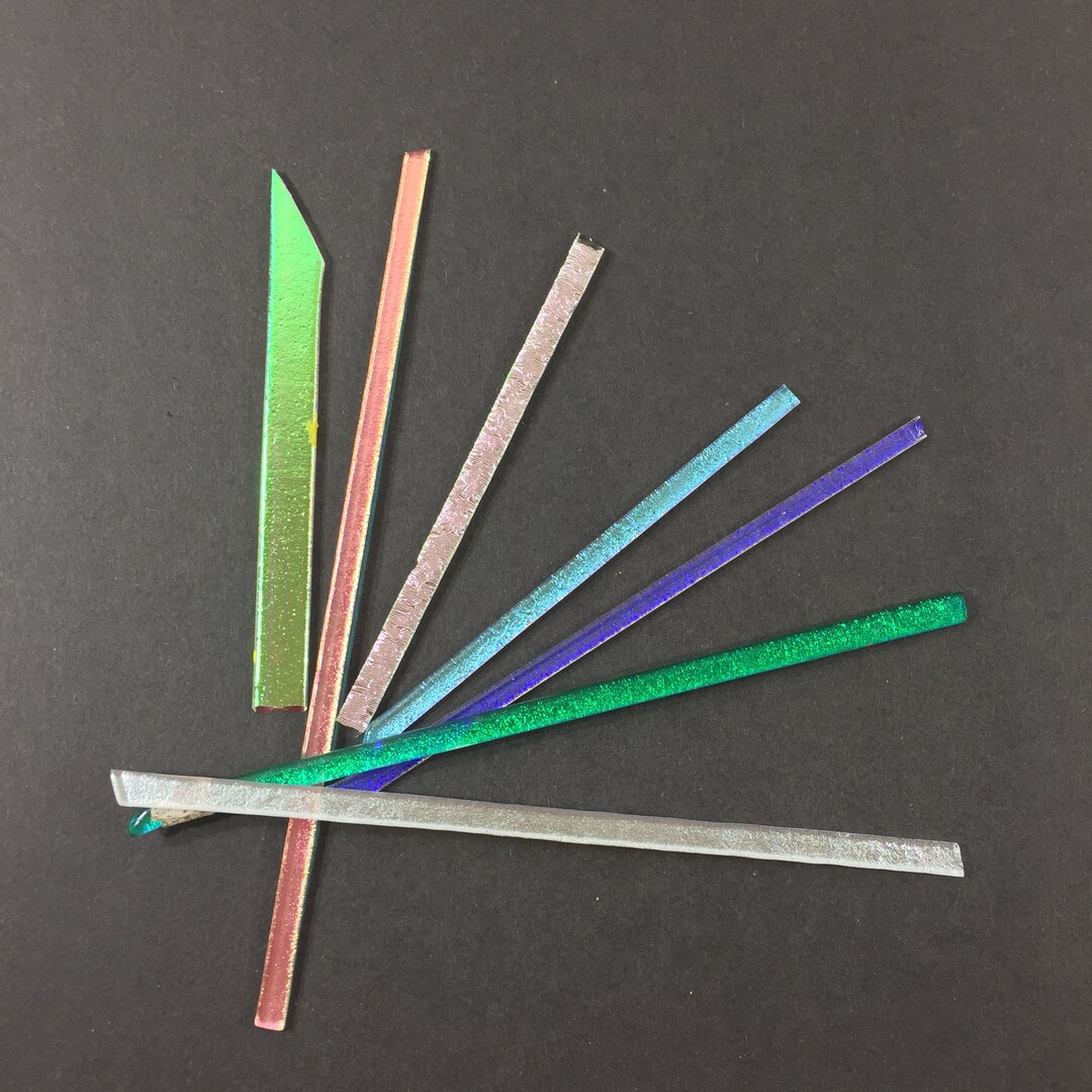Dichroic Variety Color Pack 015 Effetre Moretti Glass Rods COE - Etsy
