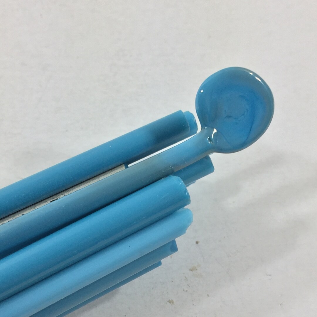 SMURFY Blue CIM Glass Rods. COE 104. Sold per 0.25 Pound - Etsy