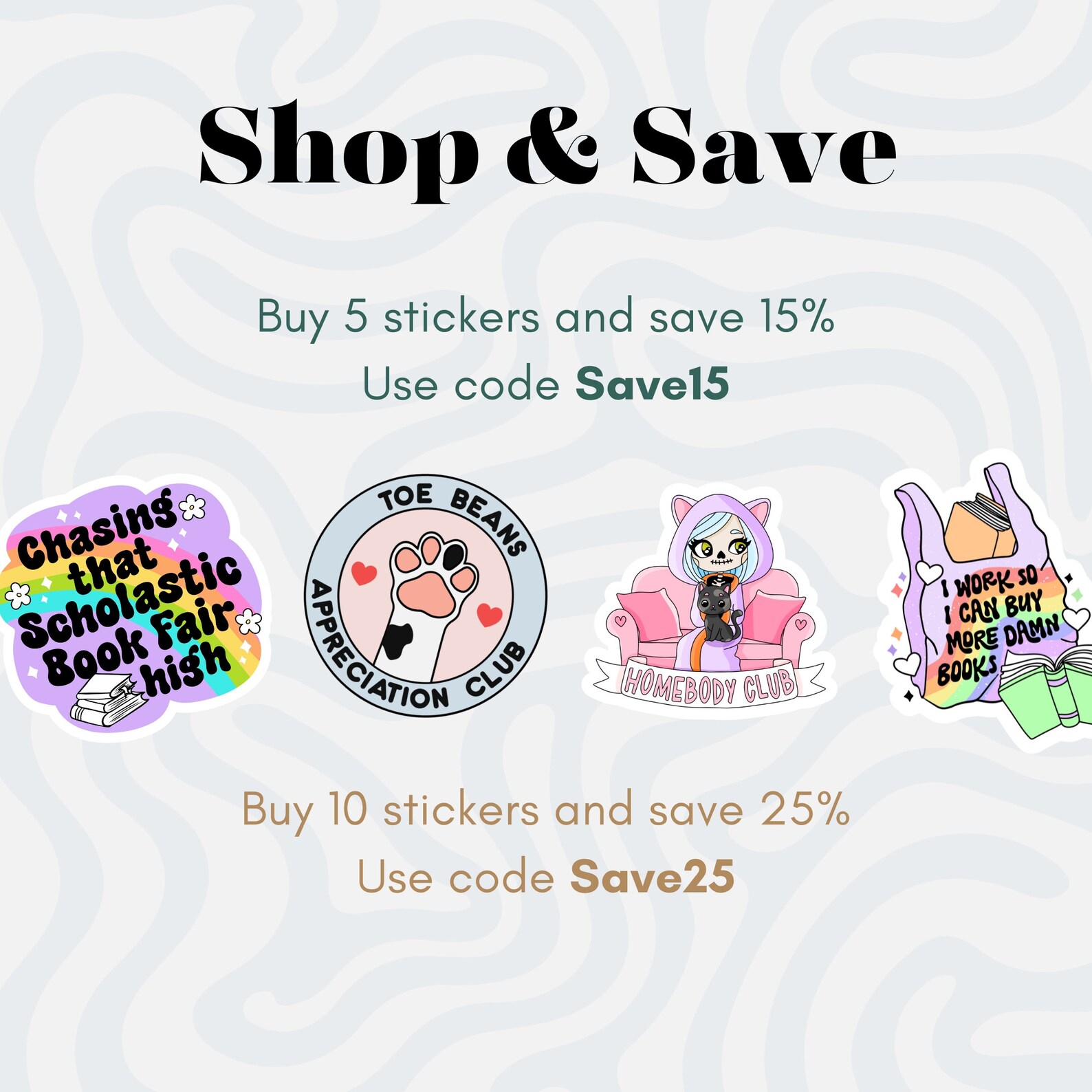 Cat Pocket With 7 Options, Cute Cat Sticker, Waterproof Vinyl Sticker ...