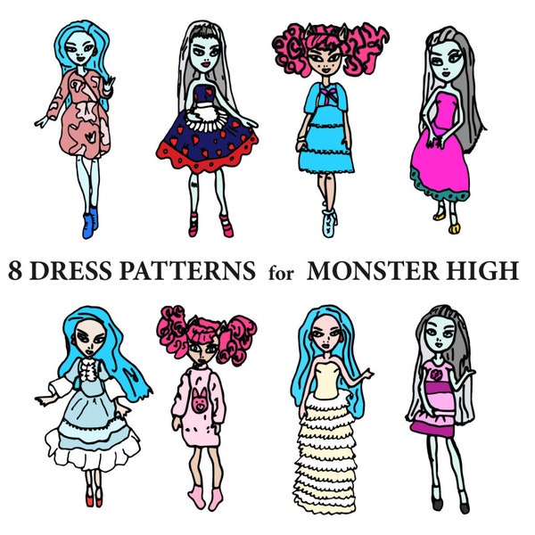 Monster High Clothes - Etsy Australia